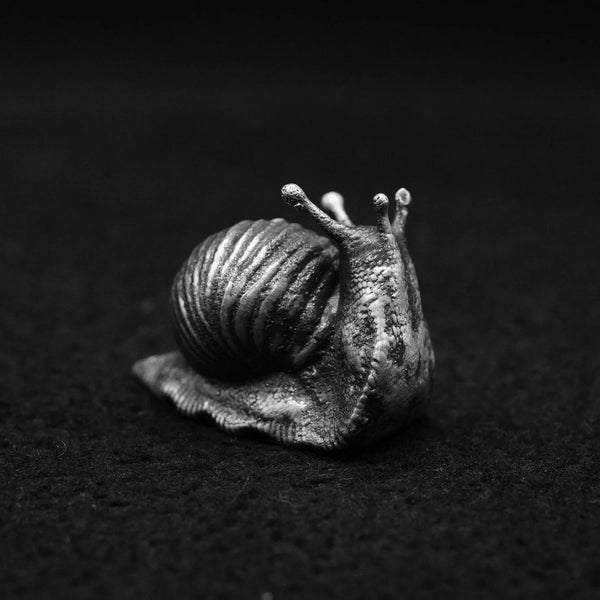 Snail Silver Statue 3oz