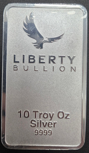 Liberty Bullion Minted Silver Bar 10oz